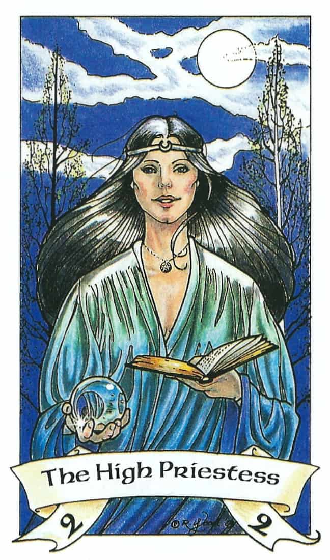 The High Priestess The Tarot Major Arcana Inspirit Crystals